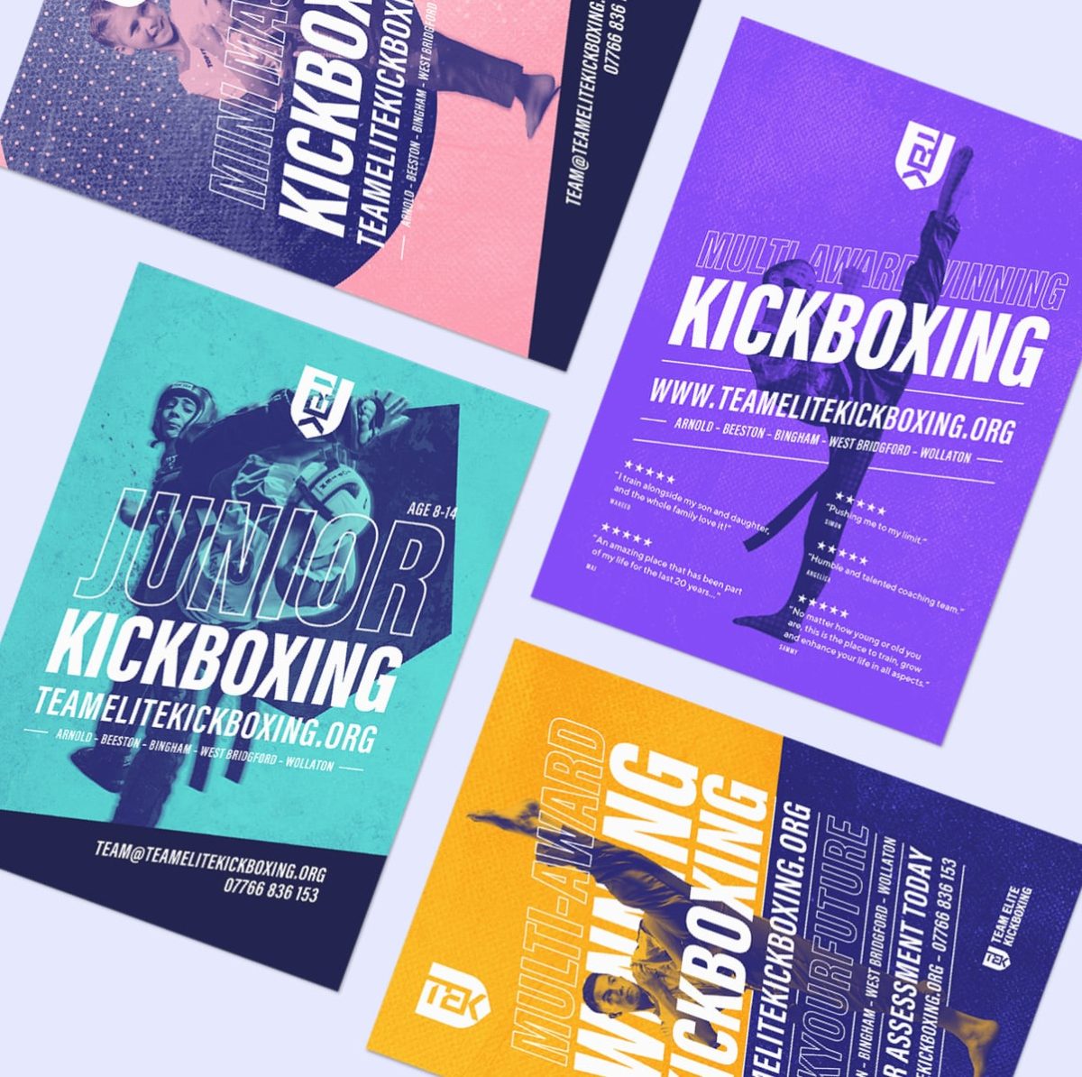 Team Elite Kickboxing | Case Study | Framework Design