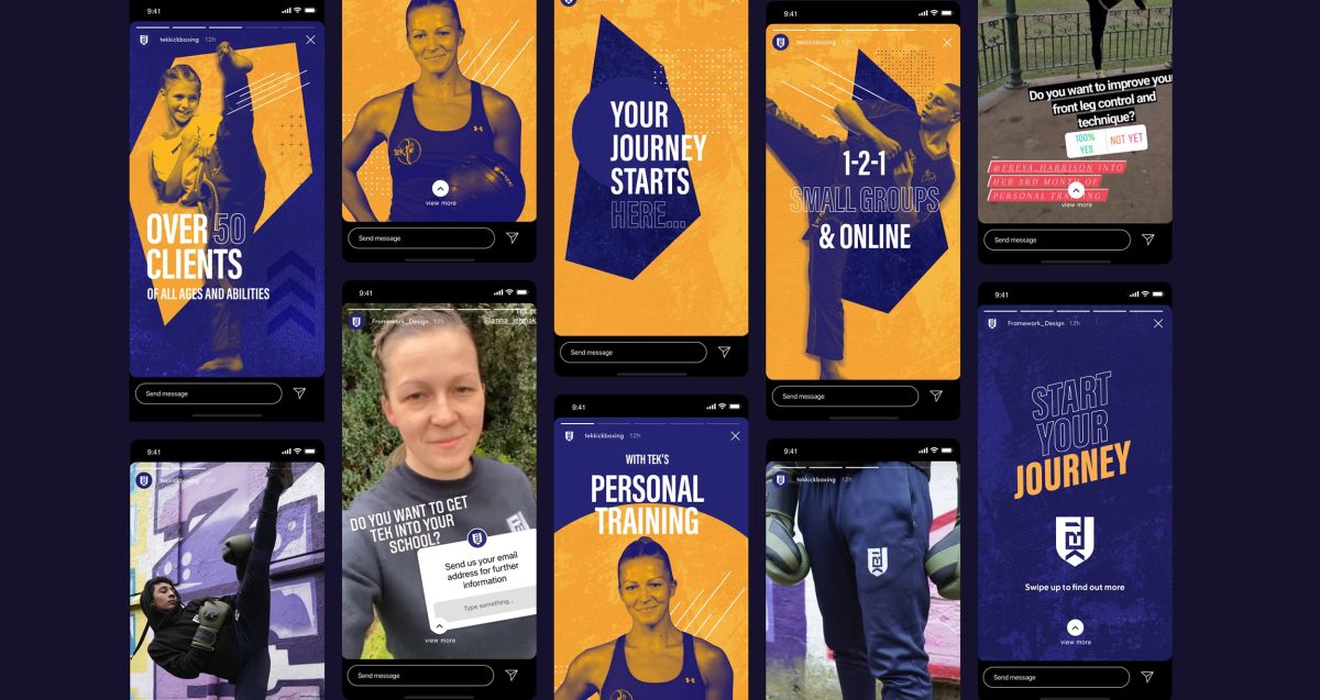 Team Elite Kickboxing | Case Study | Framework Design