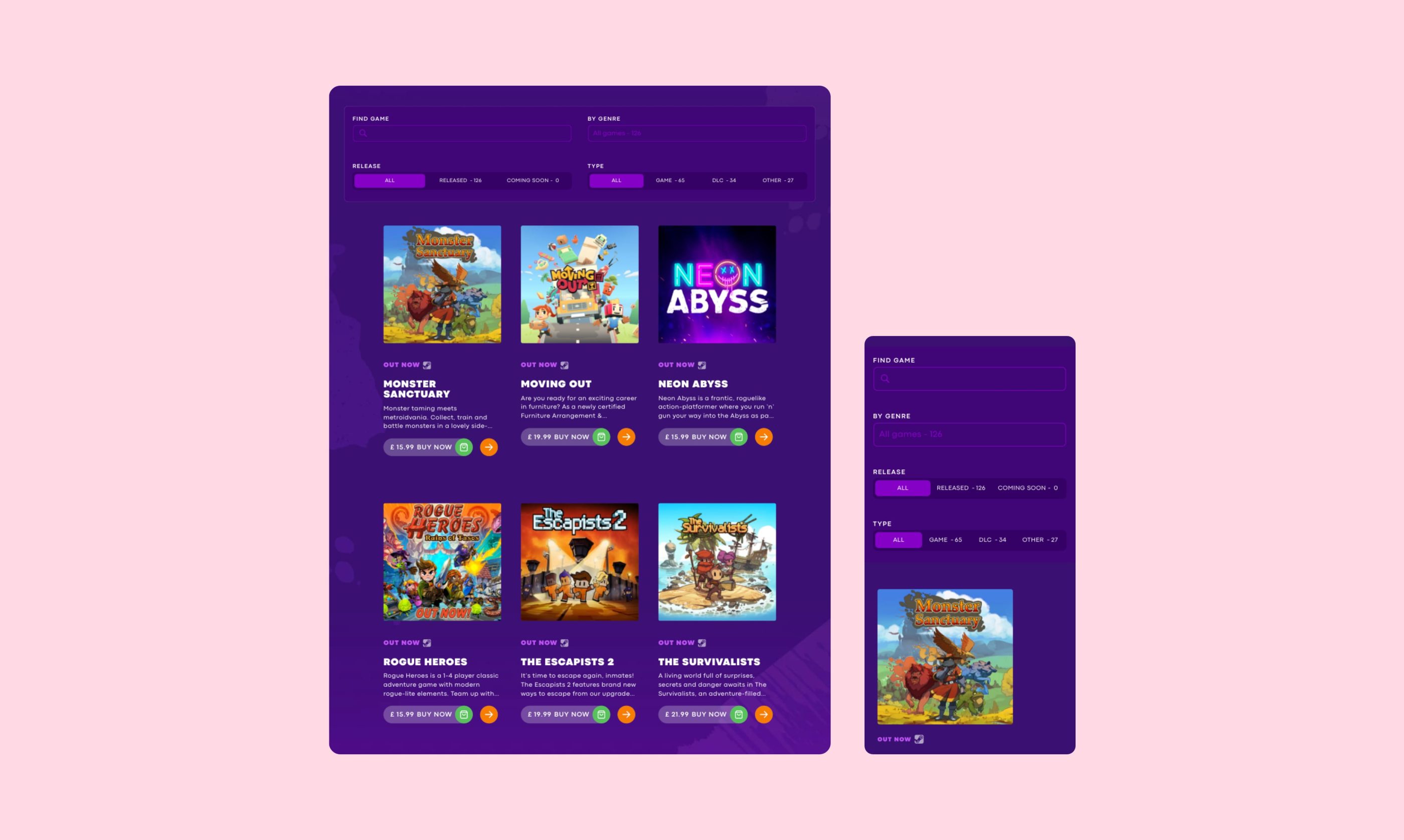 Team17 | Case Study | Framework DesignTeam17 Game Studio Website | Framework – Game Web Design ...