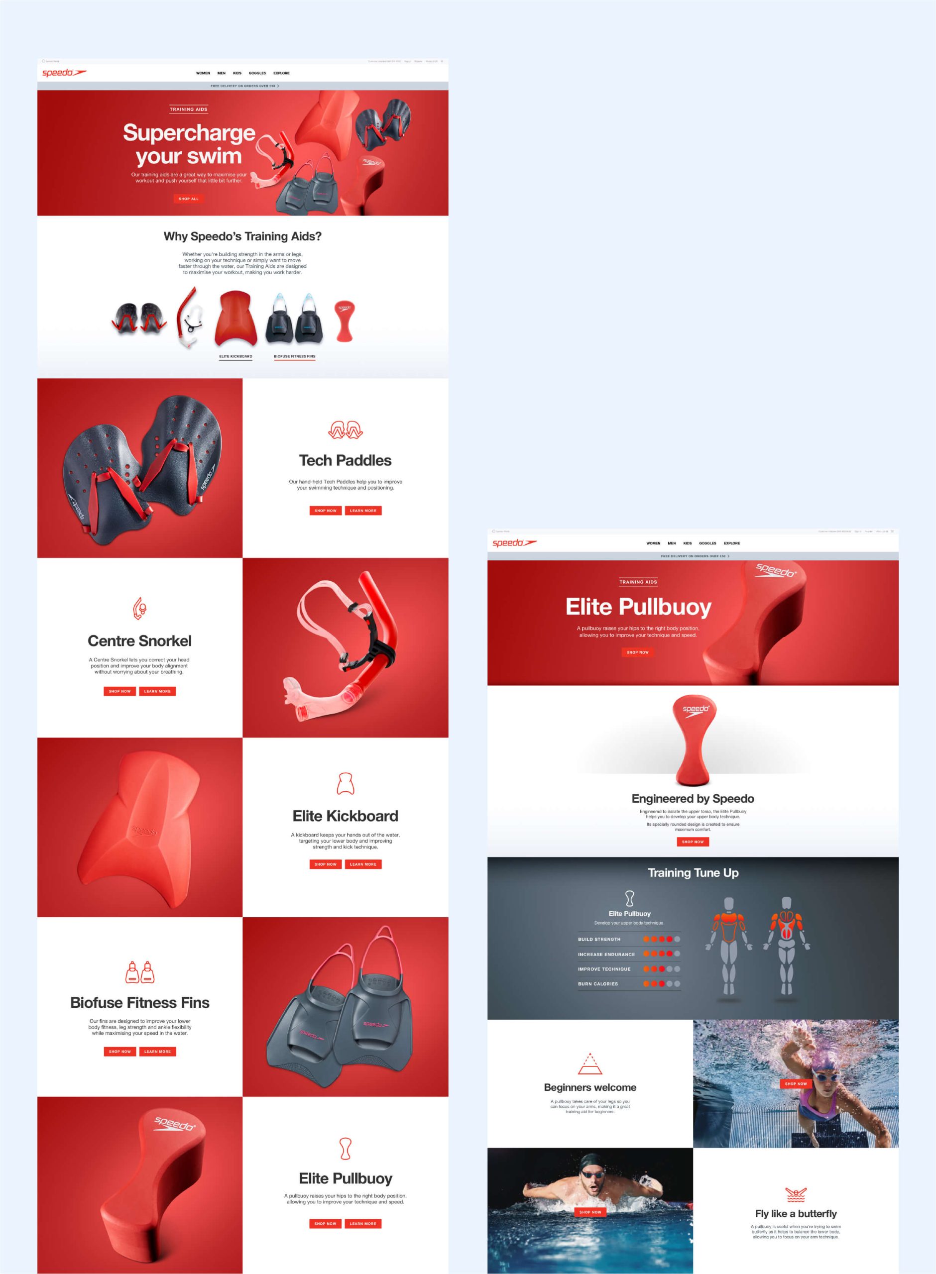 Speedo | Case Study | Framework Design