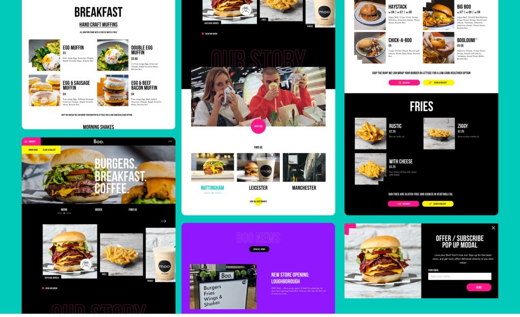 Boo Burger | Case Study | Framework Design