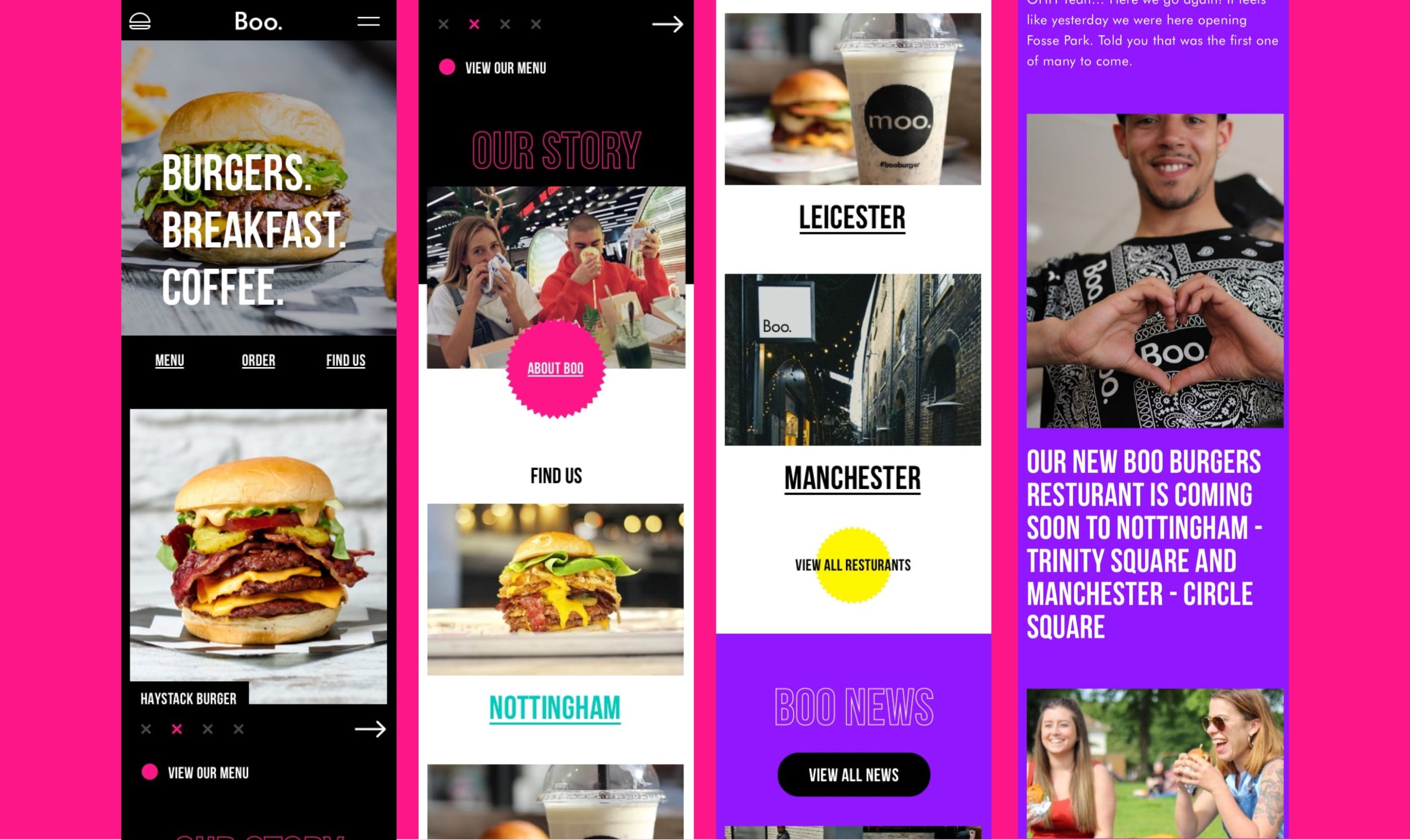 Boo Burger | Case Study | Framework Design