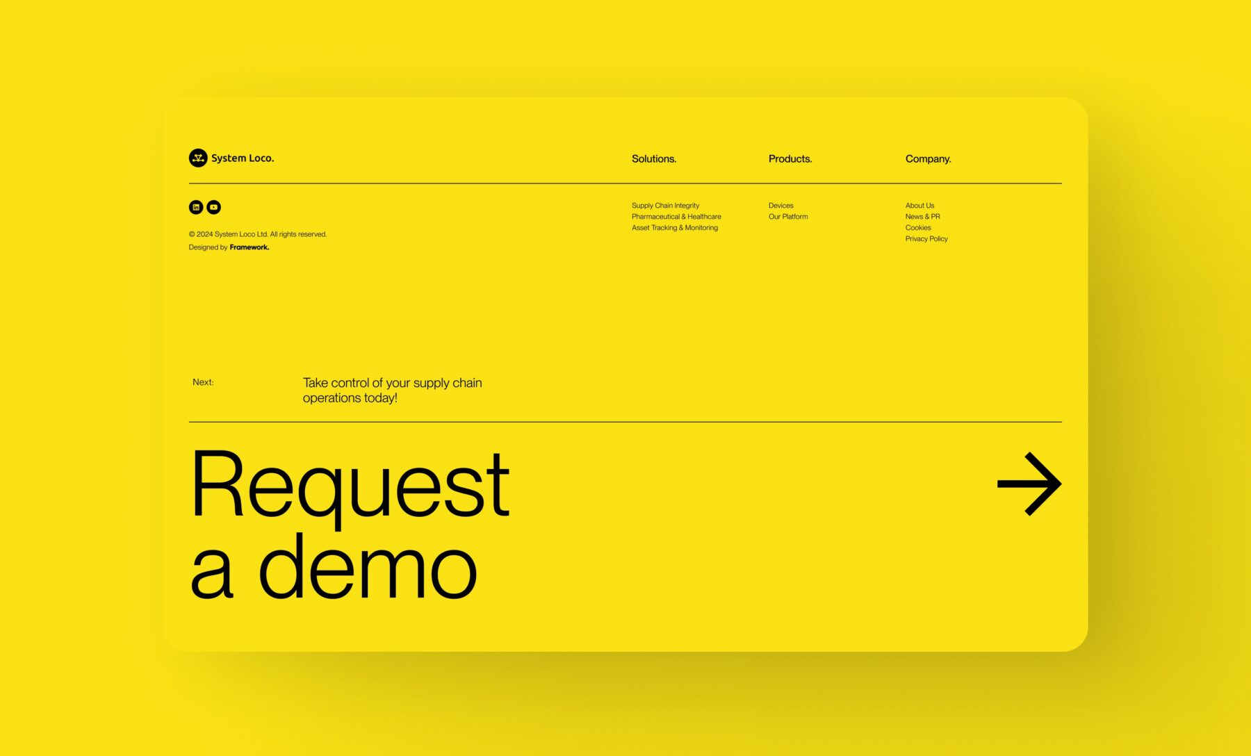 System Loco | Case Study | Framework Design