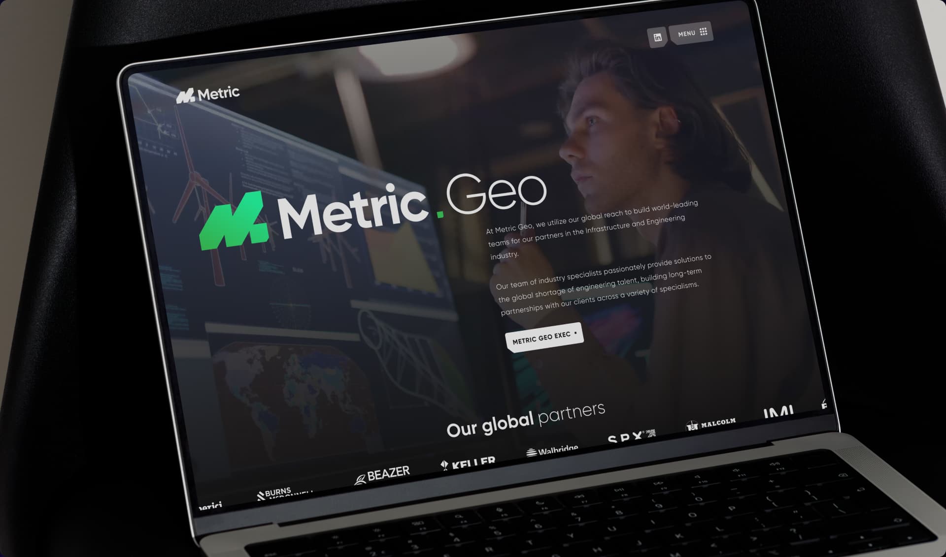 Metric Search Website | Framework – Recruitment Company Web Design Experts