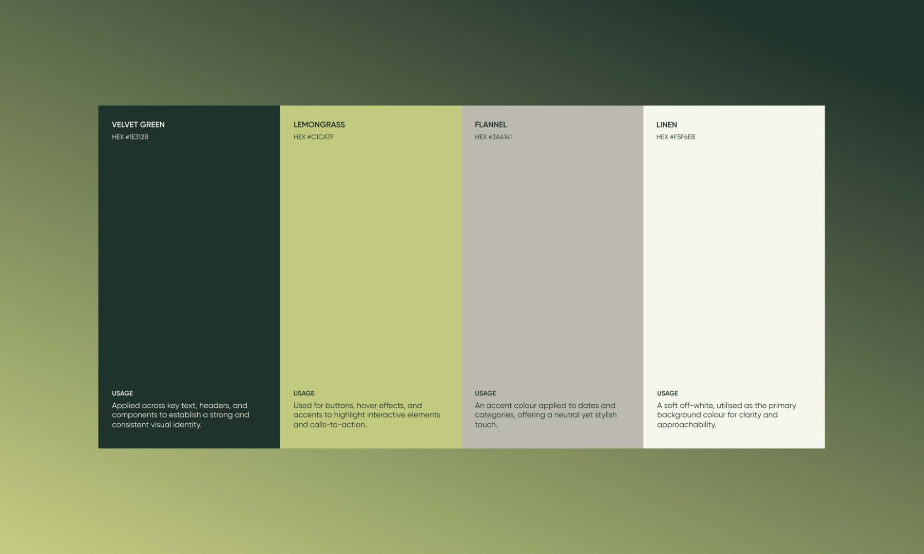 Whitemeadow | Framework Design